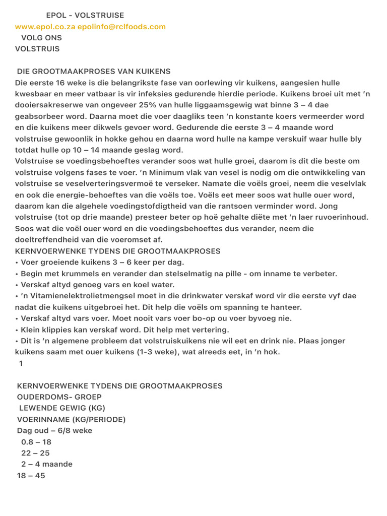 Epol - Volstruise | PDF