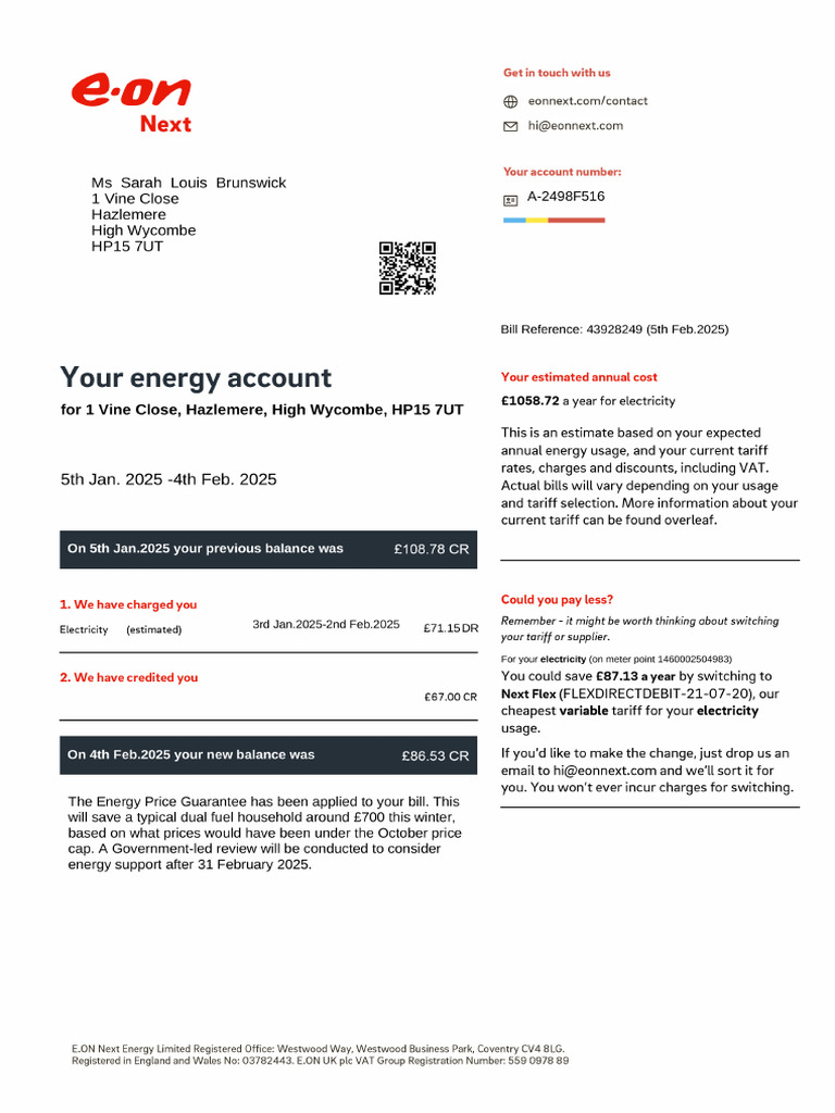 Eon Bill Sarah Louis Brunswick | PDF