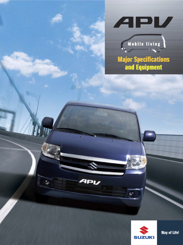 Suzuki APV Bus 2012 INT | PDF