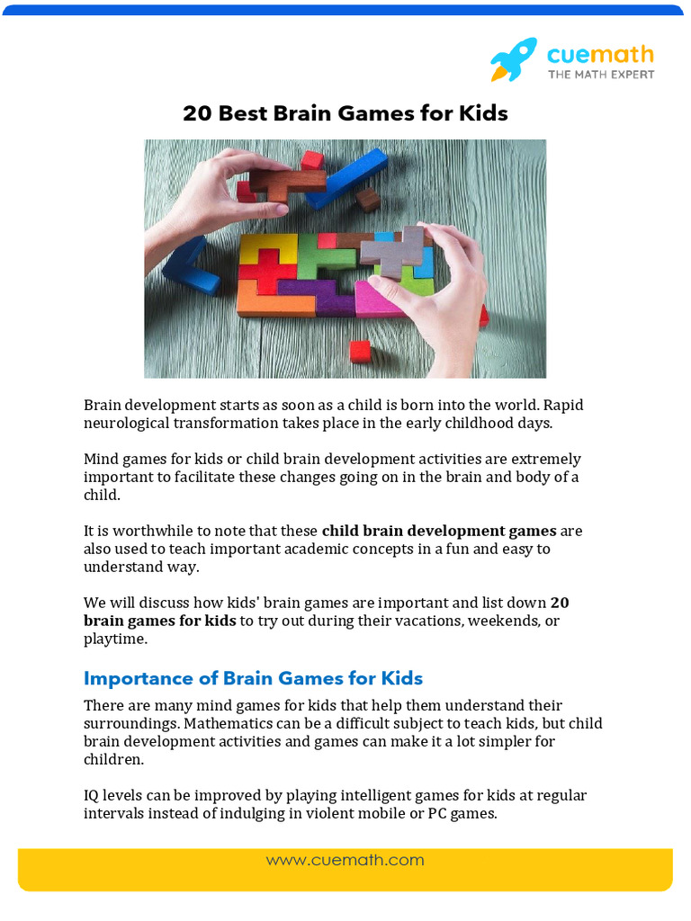 File Brain Games 1613759626 | PDF | Crossword | Cognition
