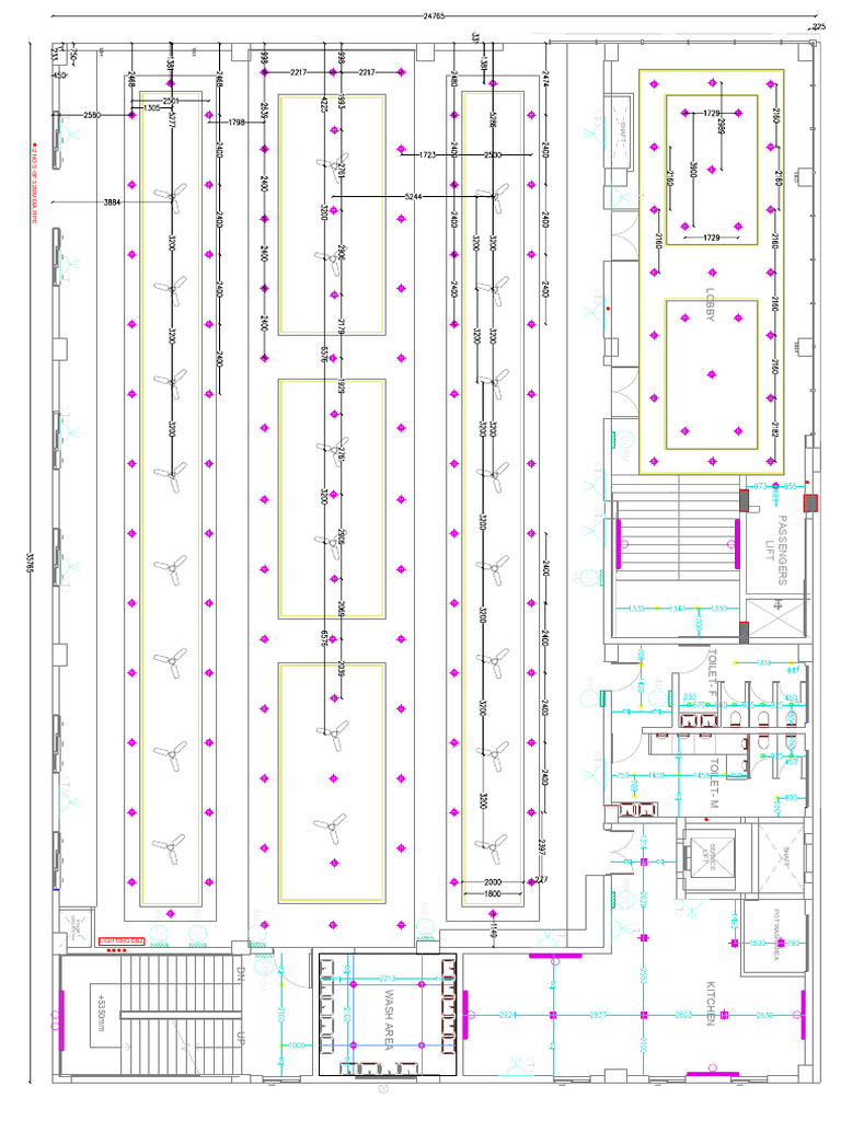 Second Floor Mep Drawing | PDF