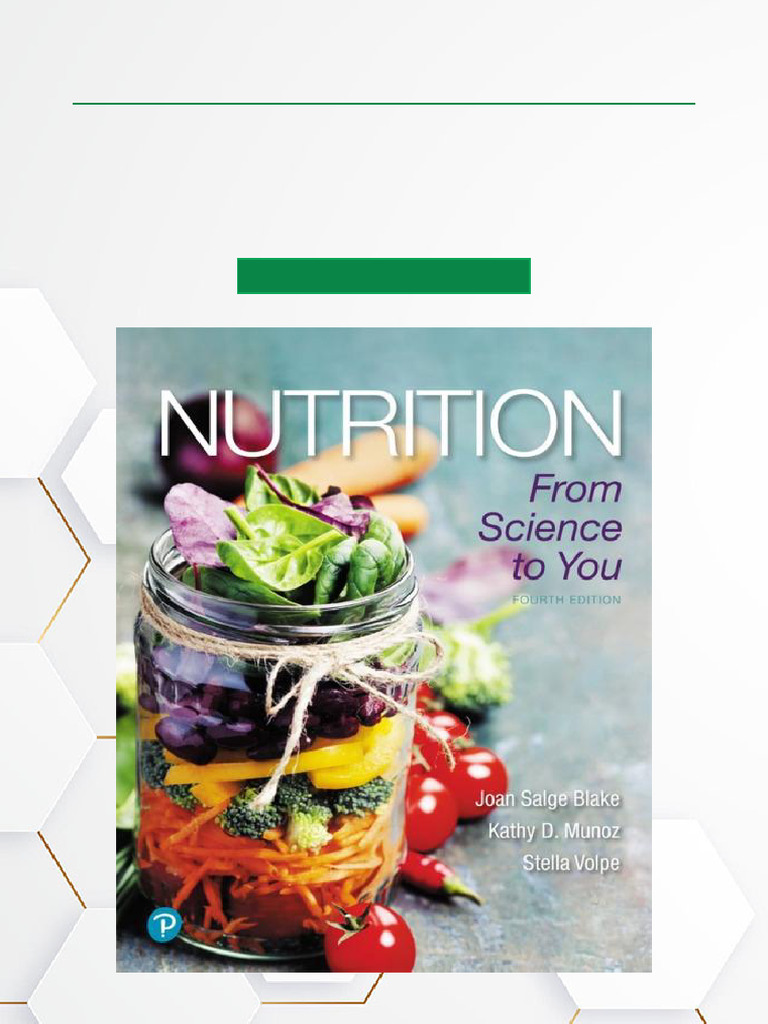 Nutrition From Science To You, 4th Edition Unlimited Download | PDF ...
