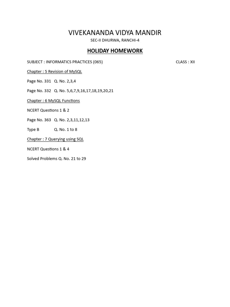 IP Holiday HW | PDF