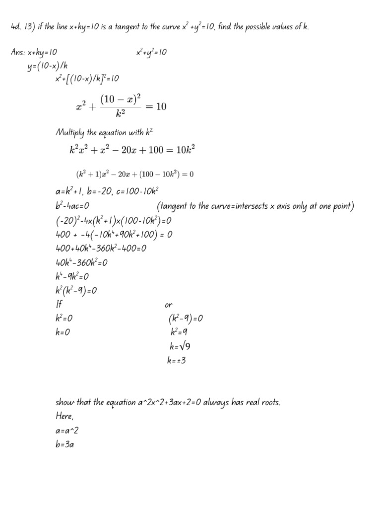 Further Pure Maths | PDF