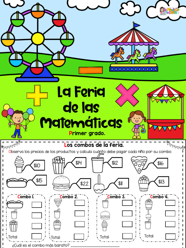 Feria de Las Matematicas Primer Grado | PDF | Reloj