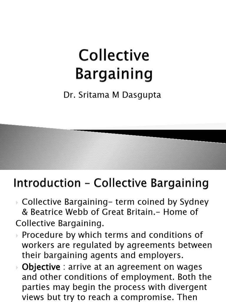 Collective Bargaining - CO 11 | PDF | Collective Bargaining | Employment