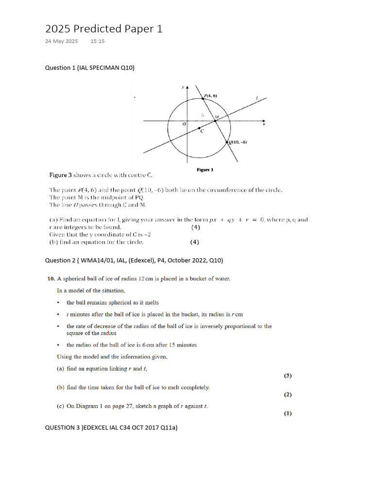 2025 Predicted Paper 1 | PDF