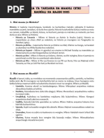 DOKEZO LA SABILI (Imeboreshwa) | PDF