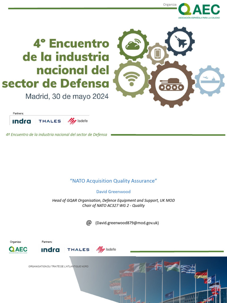 AEC Presentation David Greenwood | PDF | 3 D Printing | Nato