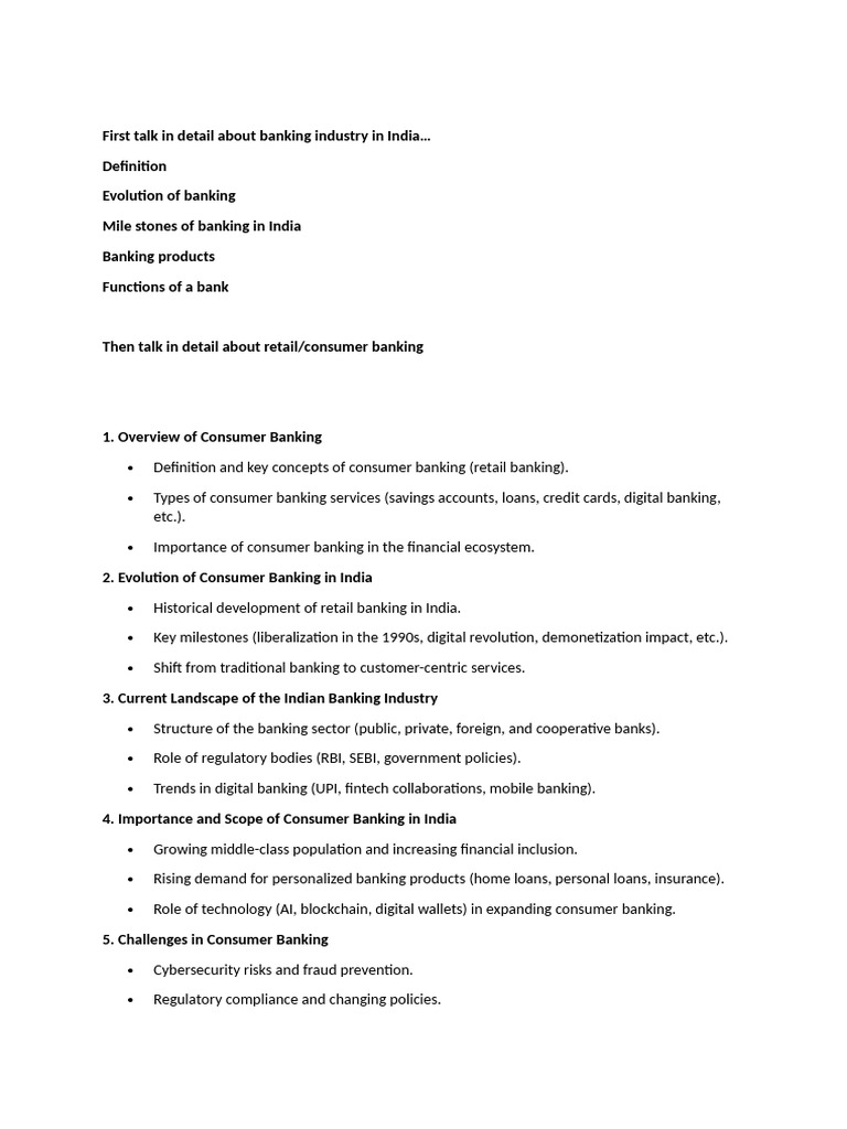 Retail Banking | PDF