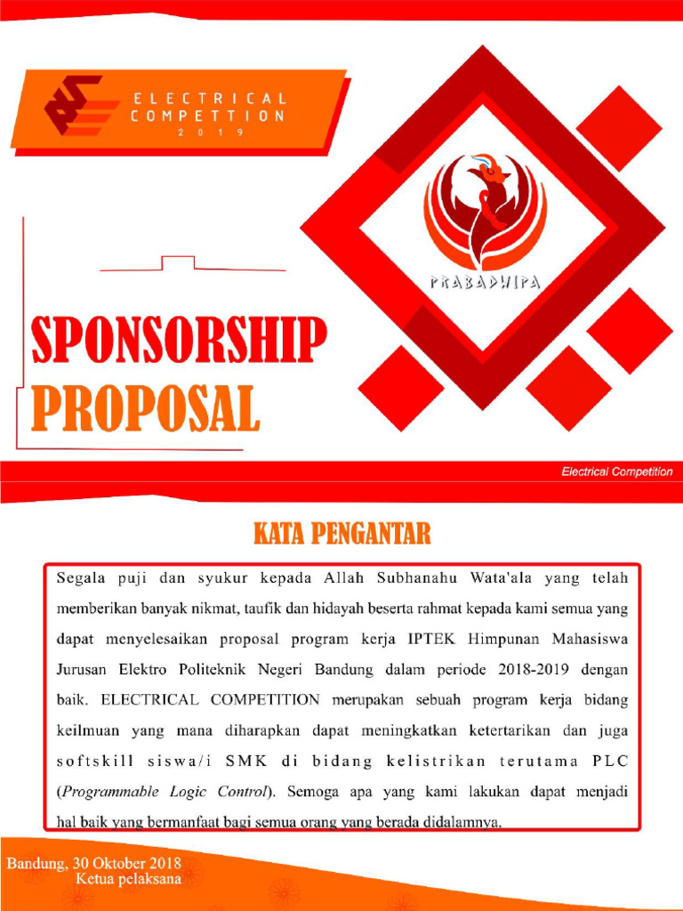 Proposal Sponsorship | PDF