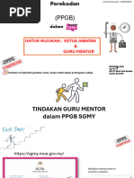 Langkah Pelaksanaan PPGB 2.0 Dalam SGMy Mac 2025 | PDF