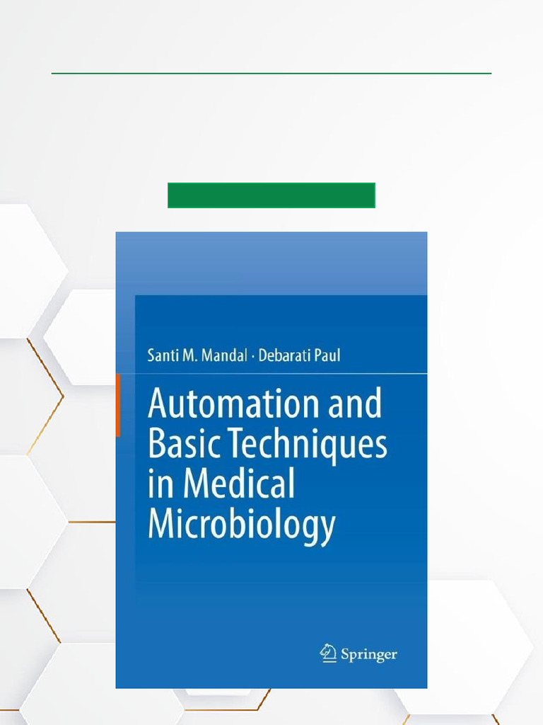 Automation and Basic Techniques in Medical Microbiology Readable PDF ...