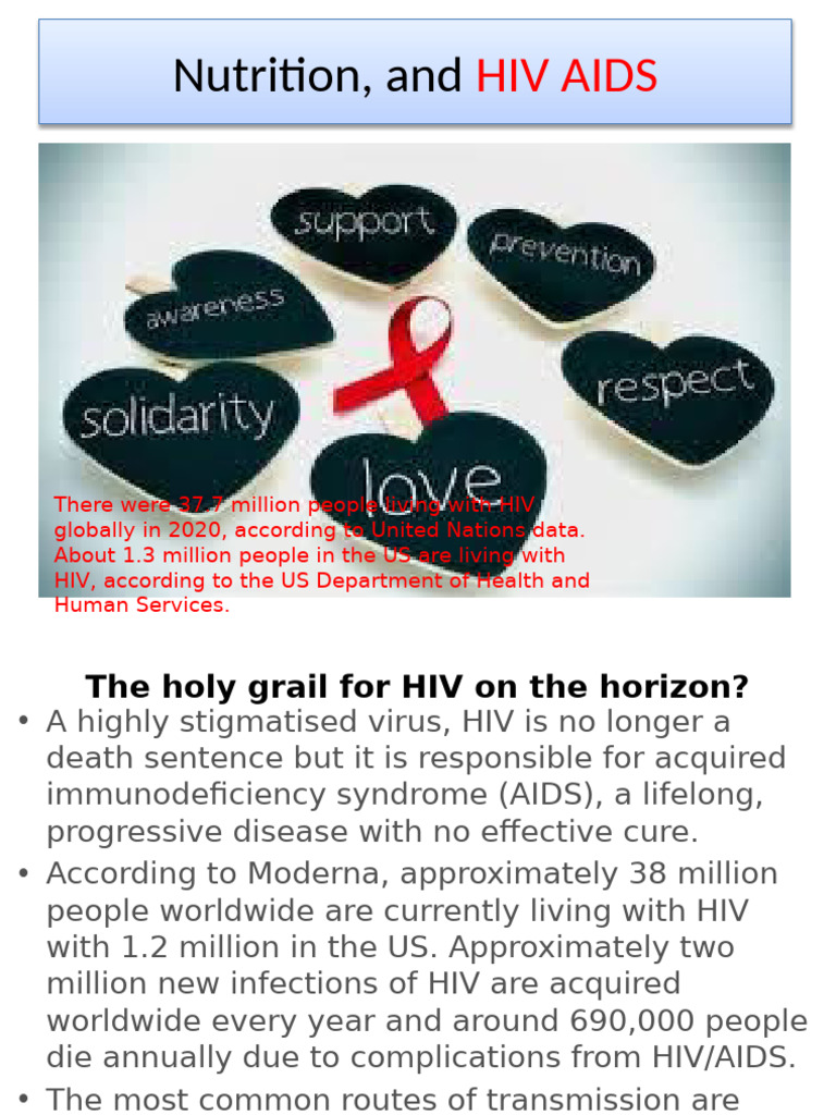 Nutrition's Role in HIV/AIDS Management | PDF | Hiv/Aids | Dietary ...