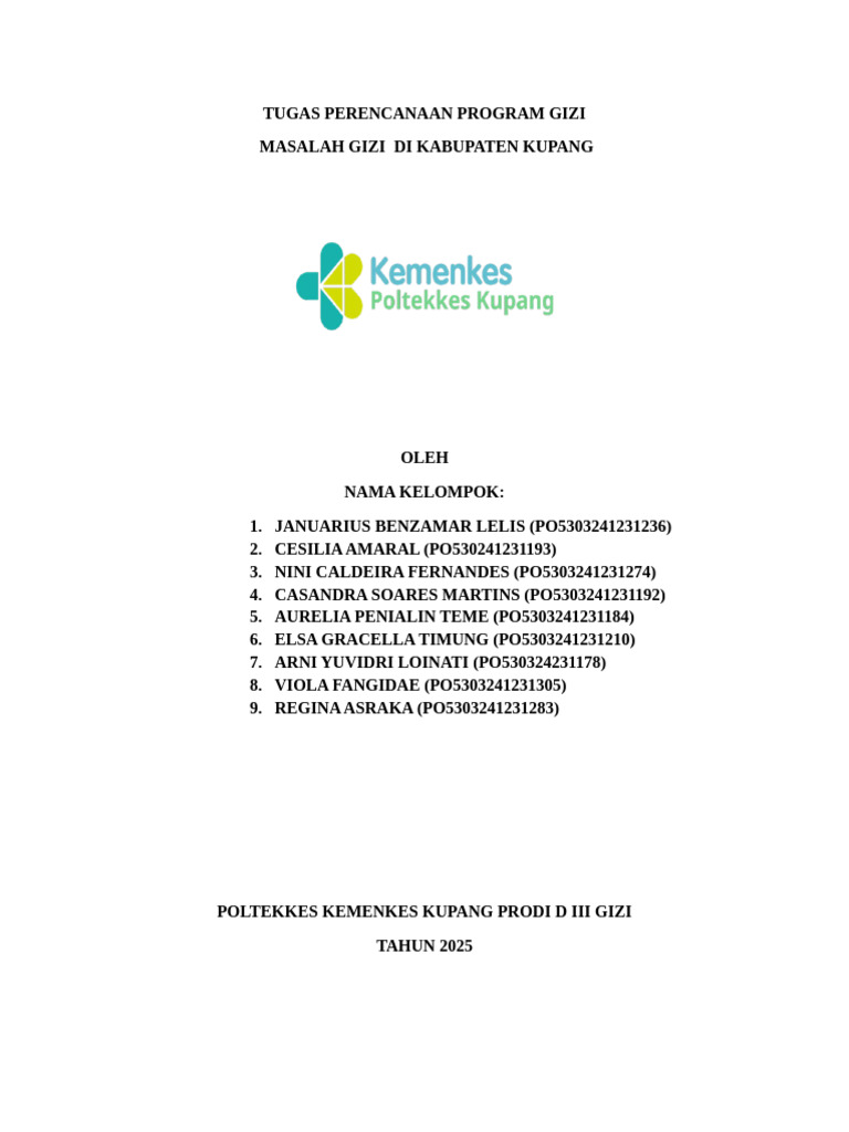 PPG Kab. Kupang | PDF