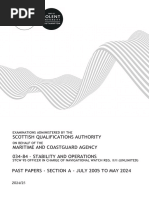 Free Surface Effect in Marine Stability | PDF | Buoyancy | Watercraft