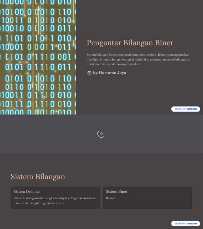 Pengantar Bilangan Biner | PDF