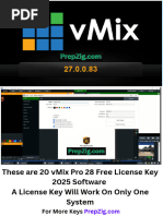 VMix Pro 27 Vcall Zoom Live Free License Keys Bundle | PDF