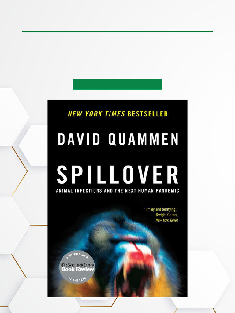 Spillover: Animal Infections Explained | PDF | Virus | Microbiology