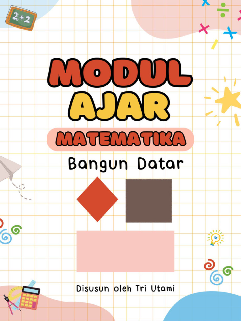 Modul Ajar Matematika Materi Bangun Datar | PDF