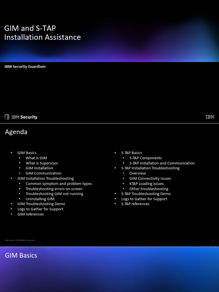 GIM and S-TAP Installation Assistance | PDF | Kernel (Operating System ...