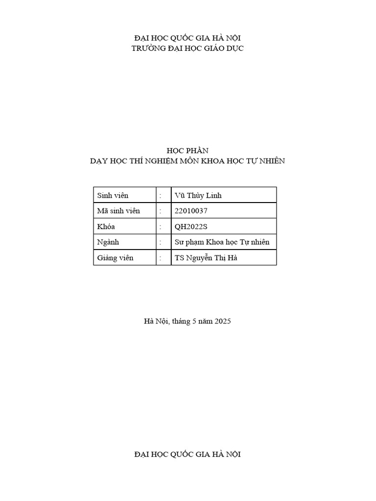 DHTN KHTN- SINH HỌC | PDF