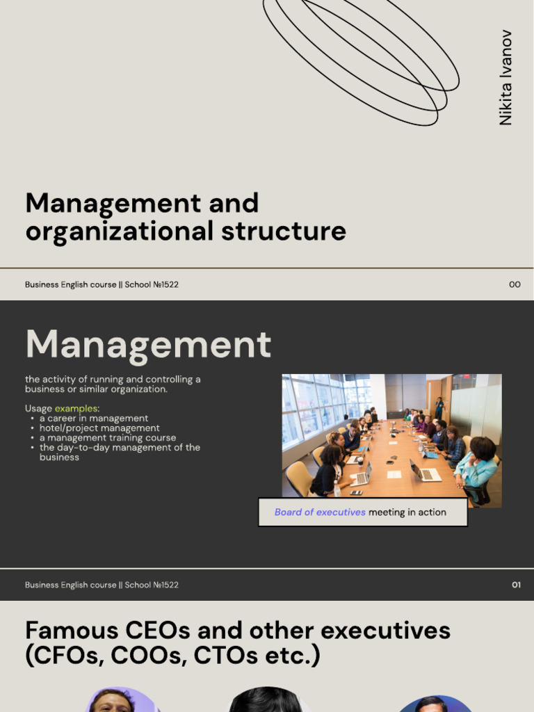 Business English Presentation Lesson 1 | PDF | Nonverbal Communication ...