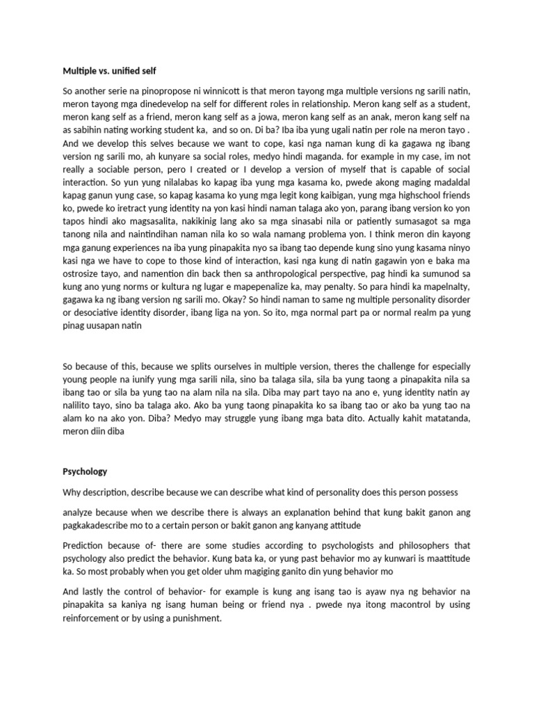 uts explanation | PDF