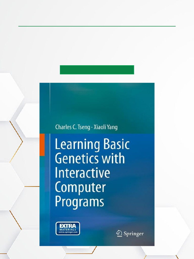 Learning Basic Genetics With Interactive Computer Programs Complete ...