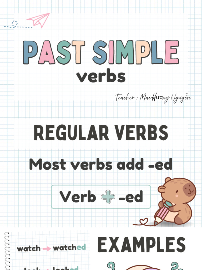 Past Simple Verbs | PDF