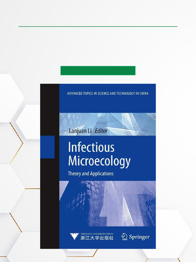 Infectious Microecology Theory and Applications Official Download | PDF ...
