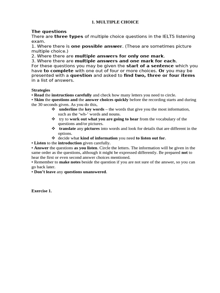 Multiple Choice | PDF