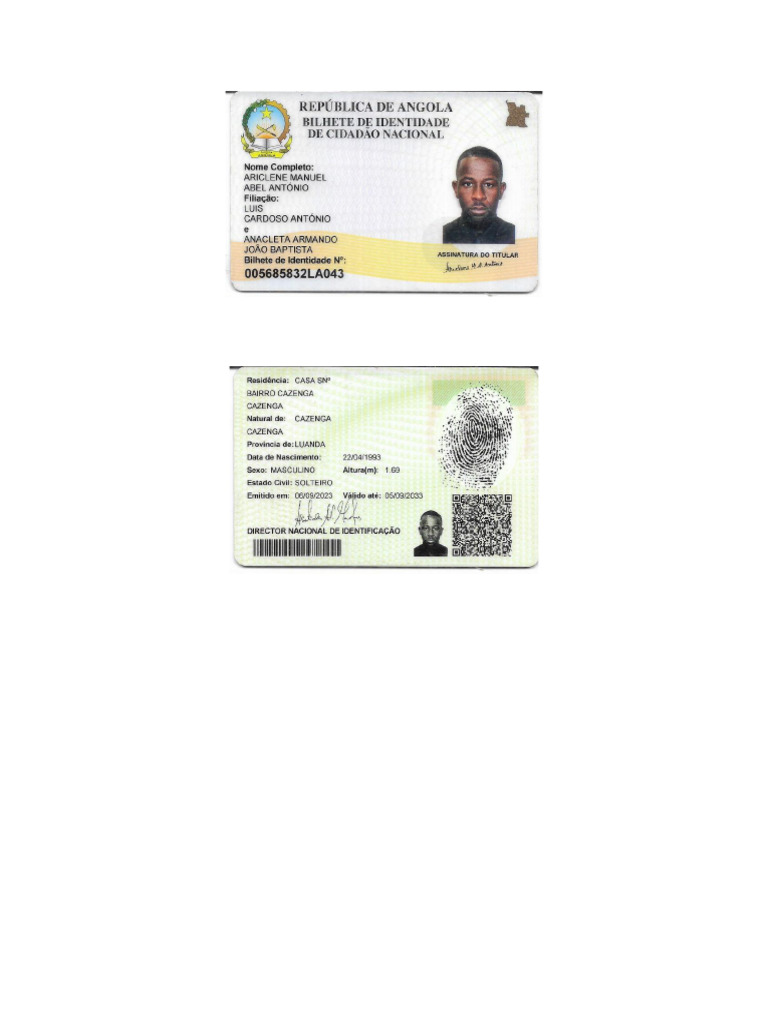 Bi Ariclene António | PDF