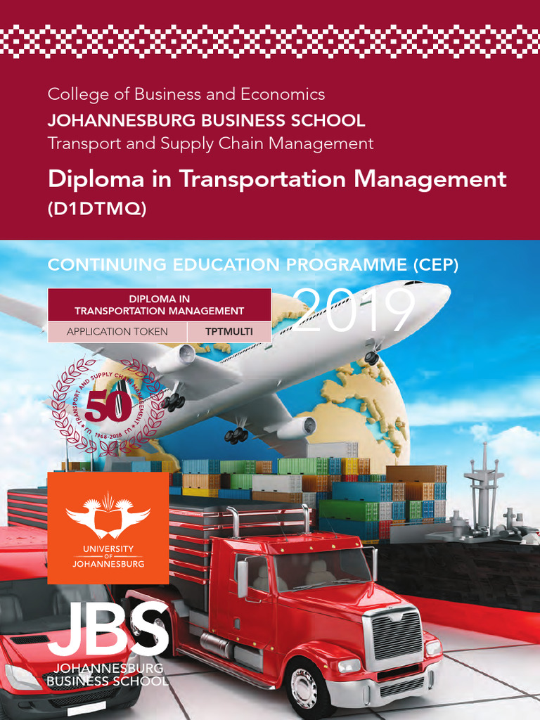 Diploma in Transportation Management | PDF | Transport | Diploma