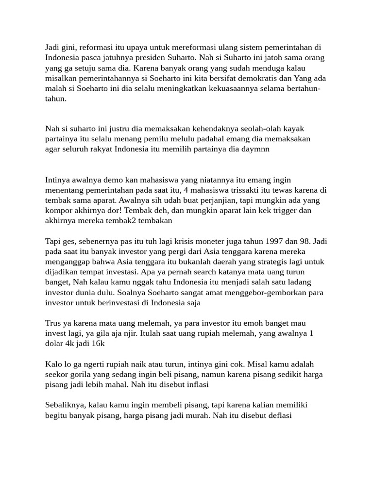 Reformasi Baca Aja-1 | PDF