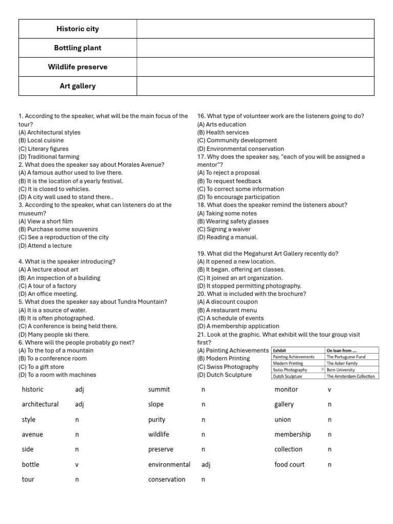 Unit 4.3 Skill Practice - Handout | PDF