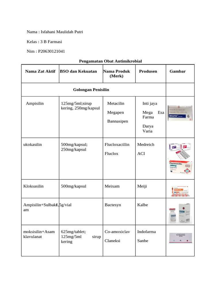 041 - Isfahani Maulidah Putri (TUGAS TABEL SPO) | PDF