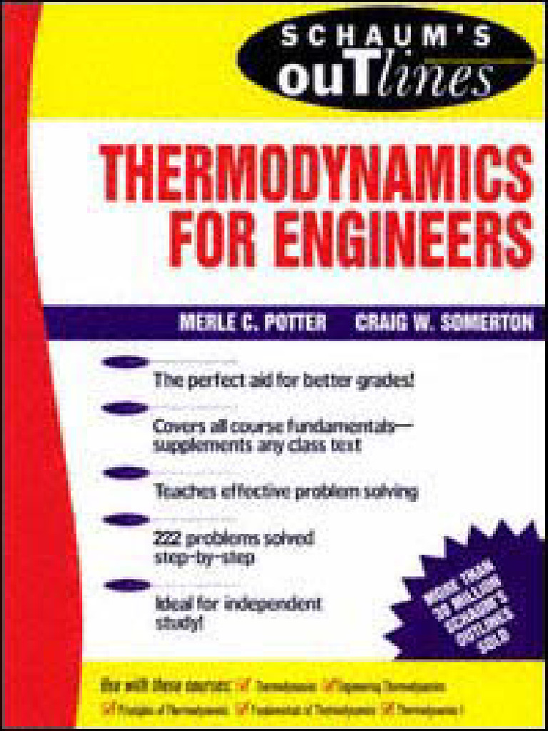 Schaum S Thermodynamics For Engineers | PDF