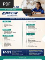 ASAT Exam Pattern & Syllabus Guide | PDF | Chemistry | Biology