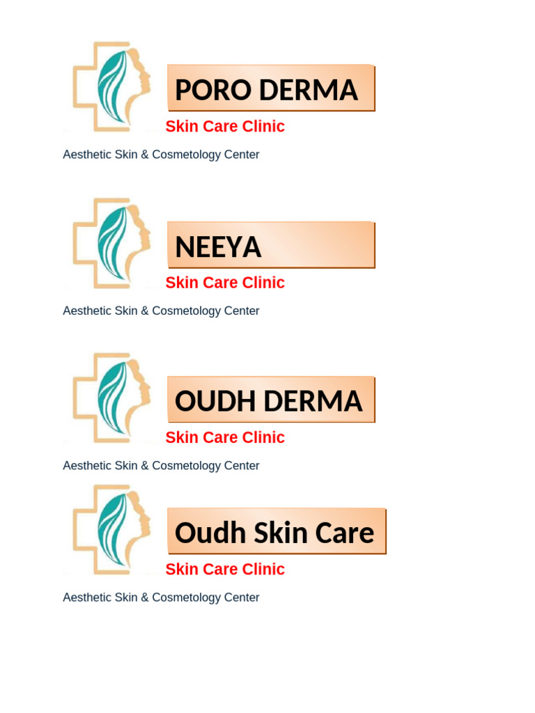 Aesthetic Skin Care Clinic Services | PDF
