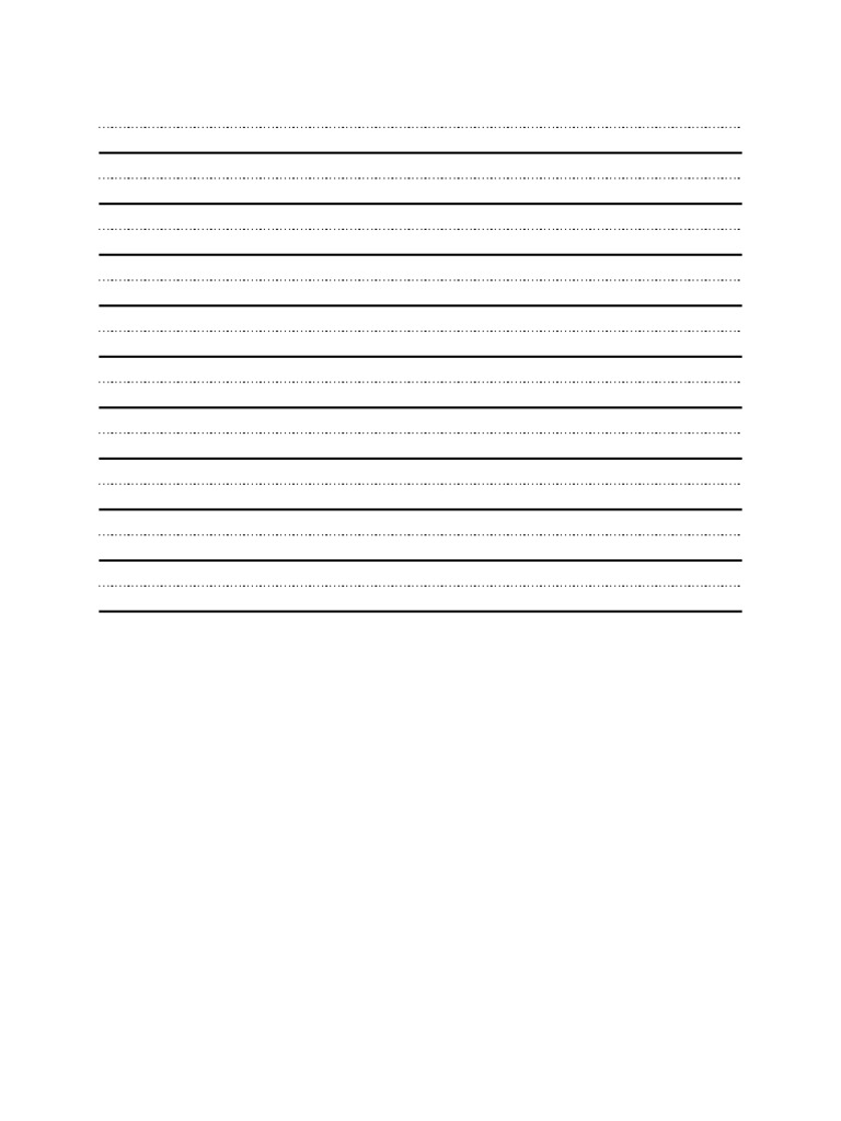 Handwriting Practice Sheet | PDF