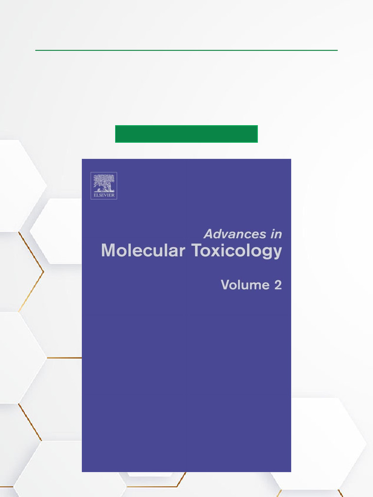 Advances in Molecular Toxicology 7 | PDF | Chromium | Radical (Chemistry)
