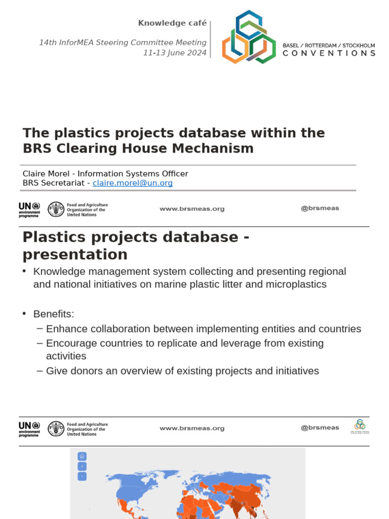 PresentationProjectsPlastic - InforMEA 14th SC 3 | PDF