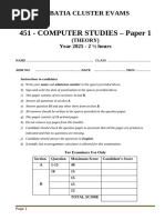 Form 4 Computer Textbook | PDF