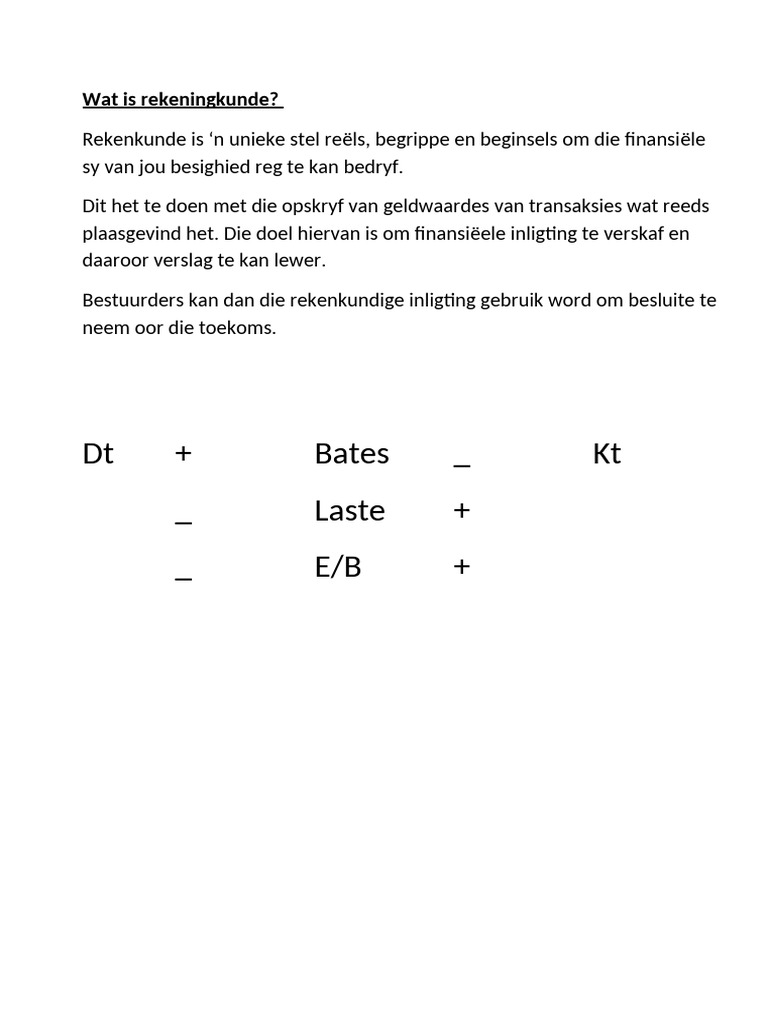 Opsomming GR 8 - Kids | PDF
