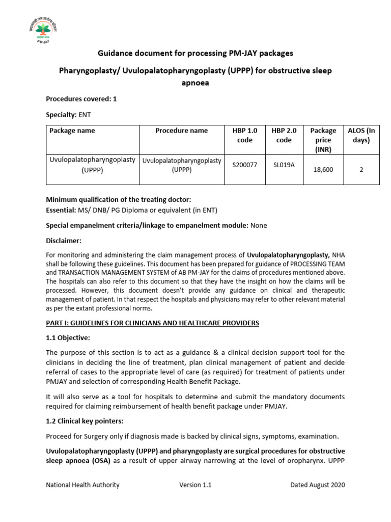 Uvulopalatopharyngoplasty (UPPP) - Medco | PDF | Sleep Apnea | Medicine