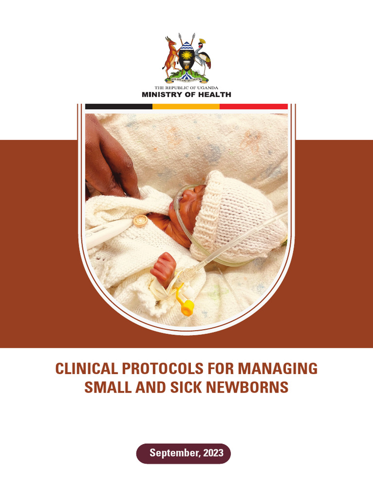 MoH Clinical Protocols For Sick Newborn 2023 | PDF | Preterm Birth ...