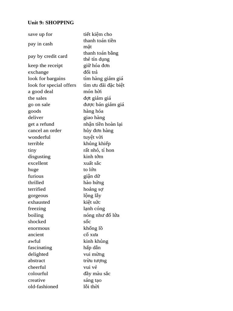 ROADMAP B1 Unit 9 | PDF