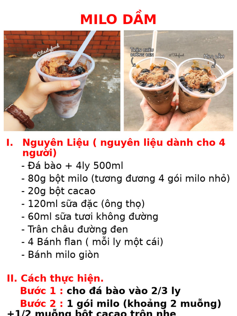 Milo Dầm | PDF