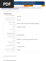 In-Car Observation & Behind-The-Wheel Instruction Log | PDF